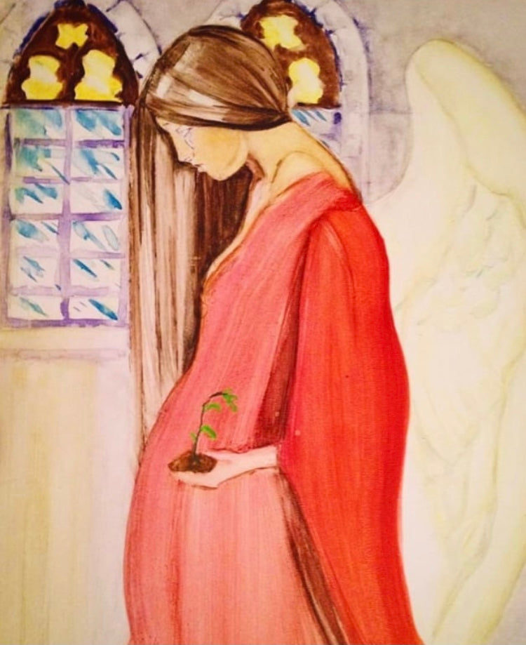 “Birth Pains” #1 – Isabel Castillo Art